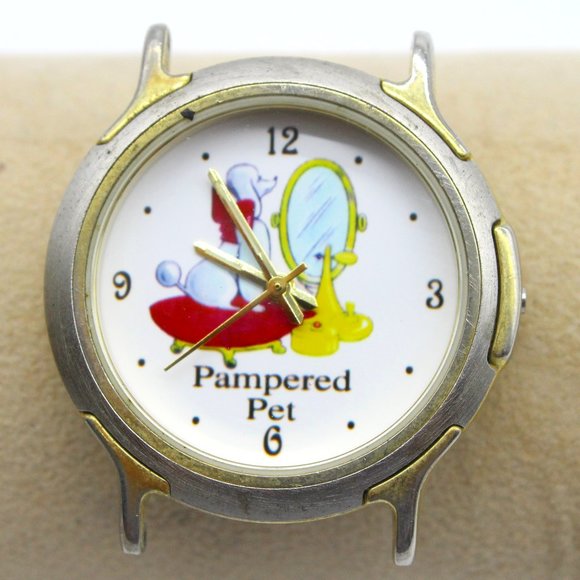 Accessories | Vintage Pampered Pet Watch Unisex Retro Dog Cartoon ...